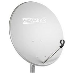 Schwaiger SPI440.0 SAT Antenne 42 cm Reflektormaterial: Stahl Hellgrau