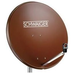 Schwaiger SPI996.2 SAT Antenne 80 cm Reflektormaterial: Stahl Ziegel-Rot