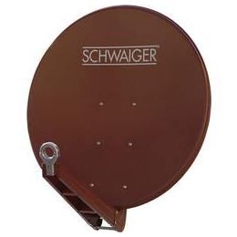 Schwaiger SPI085PR SAT Antenne 85 cm Reflektormaterial: Aluminium Ziegel-Rot