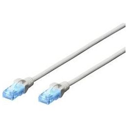 Digitus DK-1511-030 RJ45 Netzwerkkabel, Patchkabel CAT 5e U/UTP 3.00 m Grau 1 St.