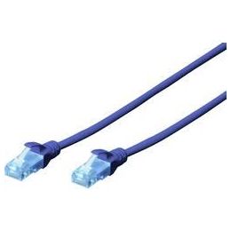 Digitus DK-1511-030/B RJ45 Netzwerkkabel, Patchkabel CAT 5e U/UTP 3.00 m Blau 1 St.