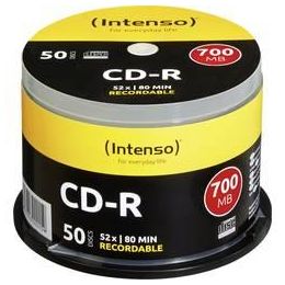 Intenso 1001125 CD-R 80 Rohling 700 MB 50 St. Spindel
