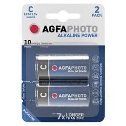 AgfaPhoto LR14 Baby (C)-Batterie Alkali-Mangan 1.5 V 2 St.
