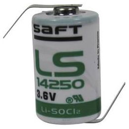 Saft LS 14250 HBG Spezial-Batterie 1/2 AA Z-L&ouml;tfahne Lithium 3.6 V 1200 mAh 1 St.