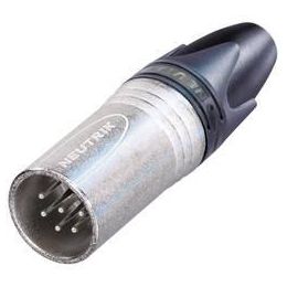 Neutrik NC6MXX XLR-Steckverbinder Stecker, gerade Polzahl: 6 Silber 1 St.