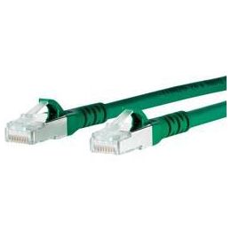 Metz Connect 1308452055-E RJ45 Netzwerkkabel, Patchkabel CAT 6a S/FTP 2.00 m Gr&uuml;n mit Rastnasenschutz 1 St.