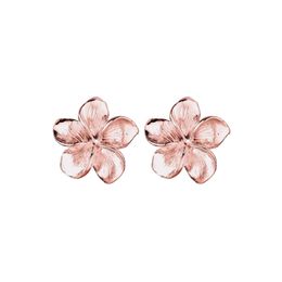 Elli Ohrringe 'Frangipani Bl&uuml;te' Damen Gr&ouml;&szlig;e One Size rosegold