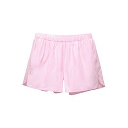 Pull&Bear Pull&bear Shorts Damen Gr&ouml;&szlig;e 34 rosa / wei&szlig;