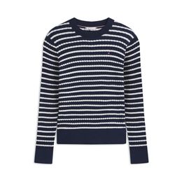 Tommy Hilfiger Pullover Damen Gr&ouml;&szlig;e XXXL navy / wei&szlig;