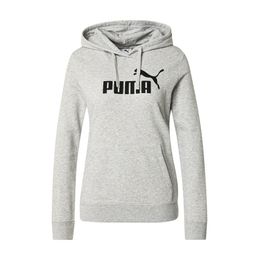 Puma Sportsweatshirt 'ESS No. 1' Damen Gr&ouml;&szlig;e XS graumeliert / schwarz