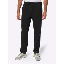 WITT Herren Freizeithose mit Bein-Zipper, schwarz, Gr&ouml;&szlig;e 25