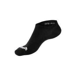 Bench. Damen Sportsocken, 6x schwarz, Gr&ouml;&szlig;e 47/48