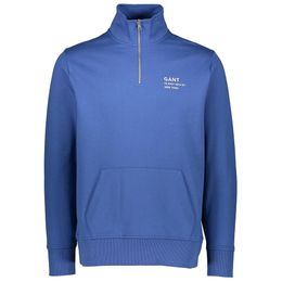 Gant Sweatshirt in Blau - 76% | Gr&ouml;&szlig;e S | Herren-plussize