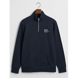 Gant Sweatshirt in Dunkelblau - 57% | Größe XL | Herren-plussize