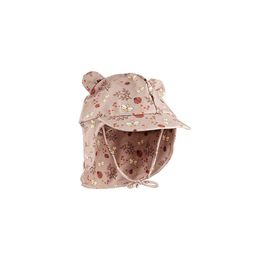 nuuroo Cap in Pink/ Bunt mit Nackenschutz - 35% | Gr&ouml;&szlig;e 46 cm | Baby-caps-huete
