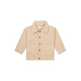 Noppies Sweatjacke "Oakleaf" in Beige - 55% | Gr&ouml;&szlig;e 80 | Baby-sweatshirts-jacken