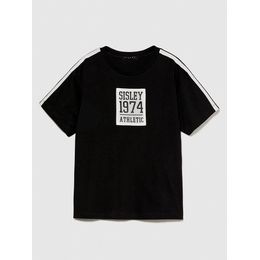 Sisley Shirt in Schwarz - 58% | Gr&ouml;&szlig;e 160 | Kinder-oberteile