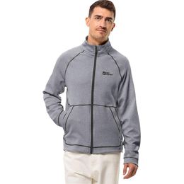Jack Wolfskin Trainingsjacke "Fernweh" in Grau - 54% | Größe L | Herrenjacken