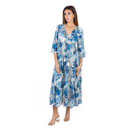 Isla Bonita by SIGRIS Kleid in Blau - 58% | Gr&ouml;&szlig;e S | Damen-kleider