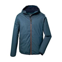 Killtec Outdoorjacke »KOS 258 MN JCKT« Wind- und wasserdichte, atmungsaktive Herrenjacke, packbar, PFAS-frei stahlblau XL XL verschweißte Nähte,...