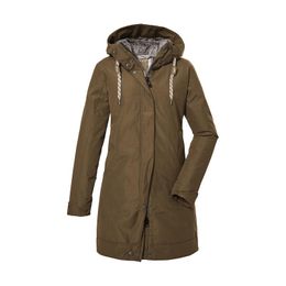 G.I.G.A. by Killtec G.I.G.A. DX BY KILLTEC Parka »GW 13 WMN PRK« Wasserabweisender, winddichter Damenparka mit verstellbarer Kapuze braun 40 40 Damen Funktionsparka...