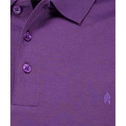 Ragman Poloshirt Aubergine-487 M M Moderne Passform