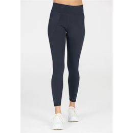 Endurance Damen Lauftights "Tarole", blau, Gr. 36, unifarben, 77% Polyamid, 23% Elasthan, Hosen, Mit Quick-Dry-Funktion
