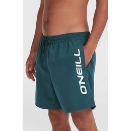 O`Neill Badehose O'NEILL "CALI 16'' SWIMSHORTS", Herren, Gr. L, N-Gr, alma steel, Obermaterial: 100% Polyester, Badehosen