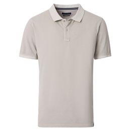 Casamoda Herren Poloshirt "Casamoda Polo-Shirt uni", grau, Gr. XL, 95% Baumwolle, 5% Elasthan, Shirts