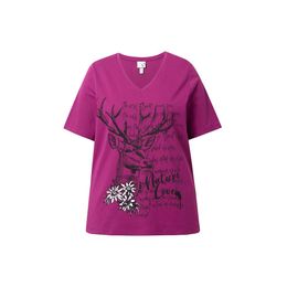 Ulla Popken Shirt female Pink size 50-52