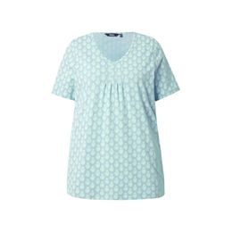 Ulla Popken Shirt Damen Gr&ouml;&szlig;e 4XL/5XL mint / jade