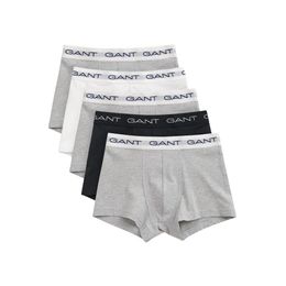 Gant Boxershorts Herren Gr&ouml;&szlig;e M grau / schwarz / wei&szlig;