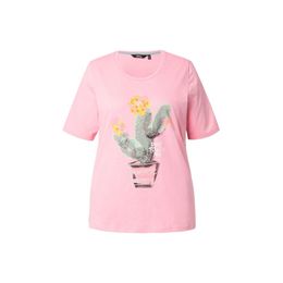 Ulla Popken T-Shirt Damen Gr&ouml;&szlig;e 9XL/10XL gelb / dunkelgelb / gr&uuml;n / rosa / schwarz