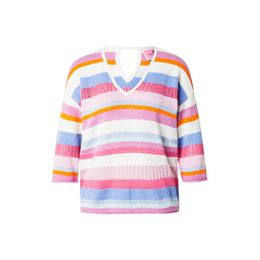 LIEBLINGSST&Uuml;CK LIEBLINGSST&Uuml;CK Pullover 'Arantxa' Damen Gr&ouml;&szlig;e 4XL hellblau / hummer / pink / rosa