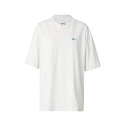 adidas originals T-Shirt 'TENNIS' Damen Größe L jade / weiß