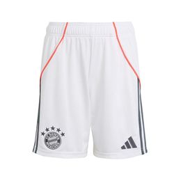 adidas Performance Sporthose'FC Bayern 25/26 Away' Jungen Größe 176 mandarine / schwarz / weiß