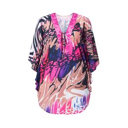 MIAMODA Bluse Damen Gr&ouml;&szlig;e 7XL/8XL blau / lila / pink / wei&szlig;