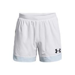 Under Armour Sportshorts Herren Gr&ouml;&szlig;e L pastellblau / schwarz / wei&szlig;