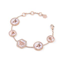 Philipp Plein Armband Damen Gr&ouml;&szlig;e One Size rosegold / transparent