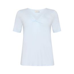 Kaffe Curve T-Shirt 'KCWinni' Damen Gr&ouml;&szlig;e S himmelblau