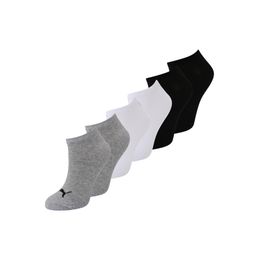 Puma Socken Damen Gr&ouml;&szlig;e 35/38 graumeliert / schwarz / wei&szlig;