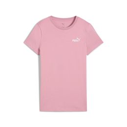 Puma Funktionsshirt 'ESS Small No. 1' Damen Gr&ouml;&szlig;e S altrosa / wei&szlig;