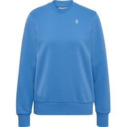 Hummel Sweatshirt 'Pulse' Damen Gr&ouml;&szlig;e XL ecru / blau