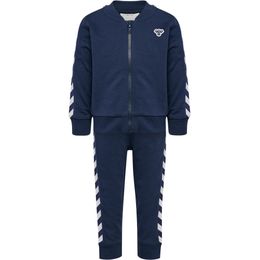 Hummel Trainingsanzug Jungen Gr&ouml;&szlig;e 104 nachtblau / wei&szlig;