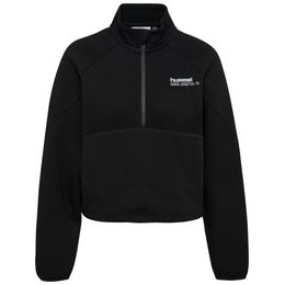 Hummel Sportsweatshirt 'Tech Fleece' Damen Gr&ouml;&szlig;e M grau / schwarz / wei&szlig;