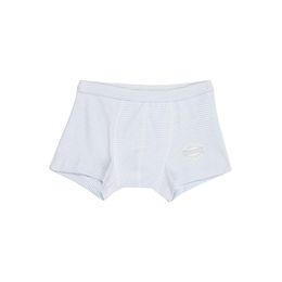 Petit Bateau Boxershorts Jungen Gr&ouml;&szlig;e 116 hellblau / wei&szlig;