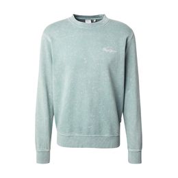 Pepe Jeans Sweatshirt 'Terrel' Herren Gr&ouml;&szlig;e XL mint / wei&szlig;