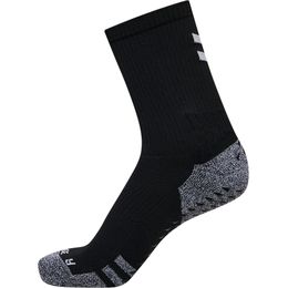 Hummel Sportsocken 'Pro' Herren Gr&ouml;&szlig;e 43/46 graumeliert / schwarz