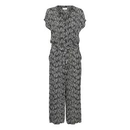 Kaffe Jumpsuit 'Mille' Damen Gr&ouml;&szlig;e XL schwarz / offwhite