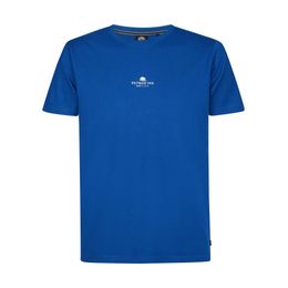PETROL INDUSTRIES T-Shirt Herren Gr&ouml;&szlig;e L blau / wei&szlig;